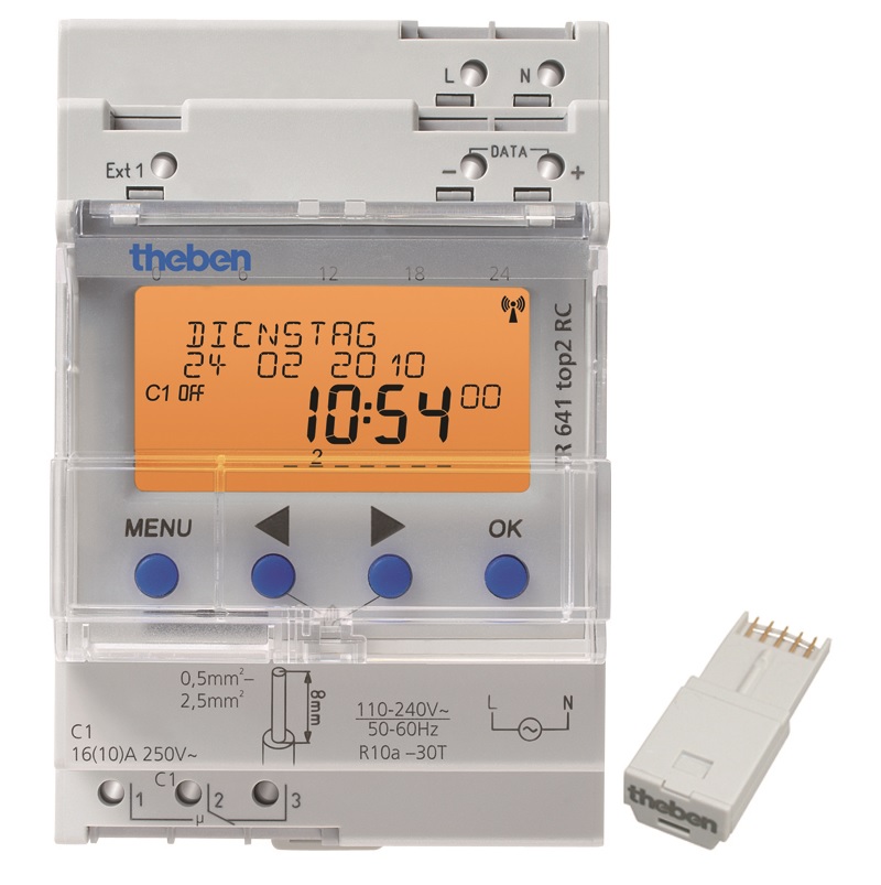 Theben TR641top2 RC Astronomical Yearly Digital Timer with Pulse ...