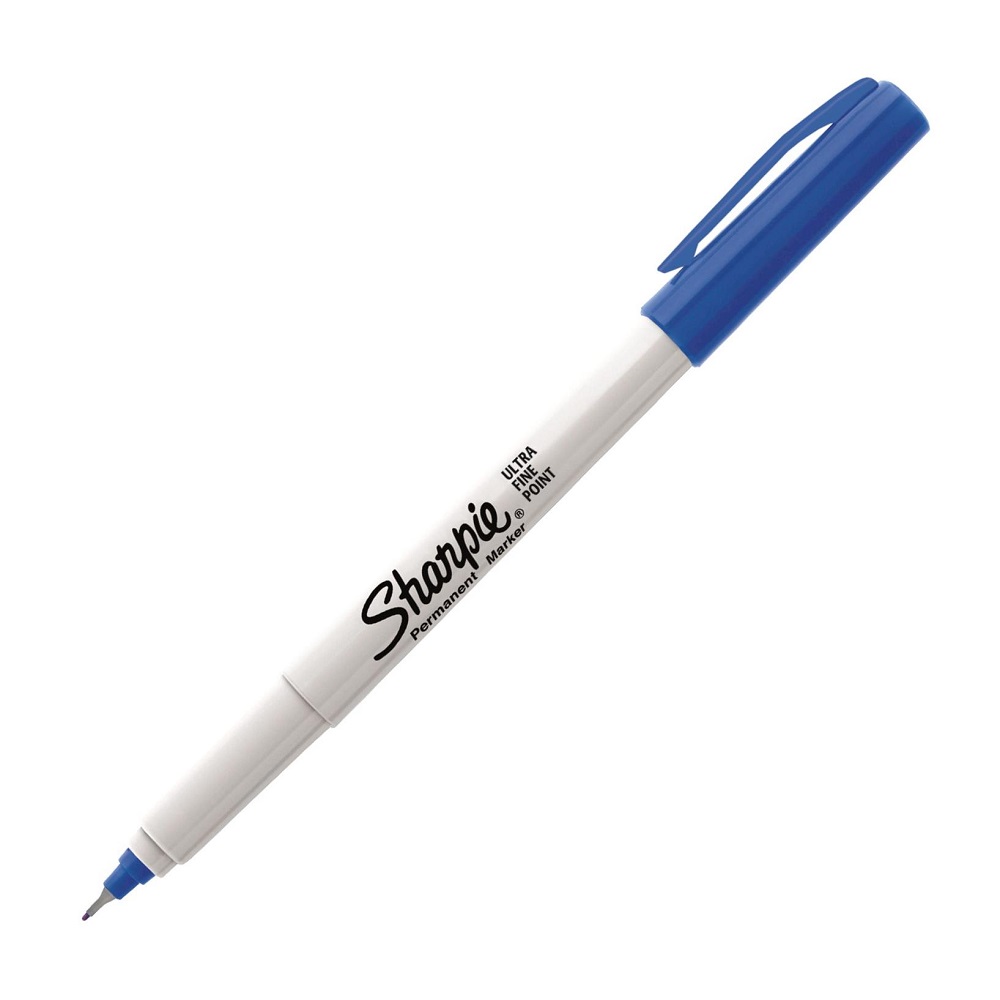 Sharpie Ultra Fine Permanent Marker Blue | Electrical, tool and ...